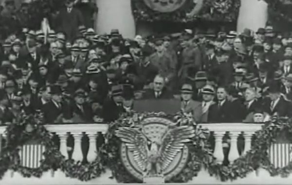 President Roosevelt Washington DC 1933 - American Amplifier and TV Corp ...
