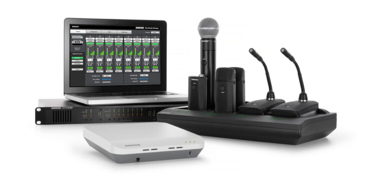 Shure MXA Microflex Wireless Microphone -AAT- Make AV Easy Solutions